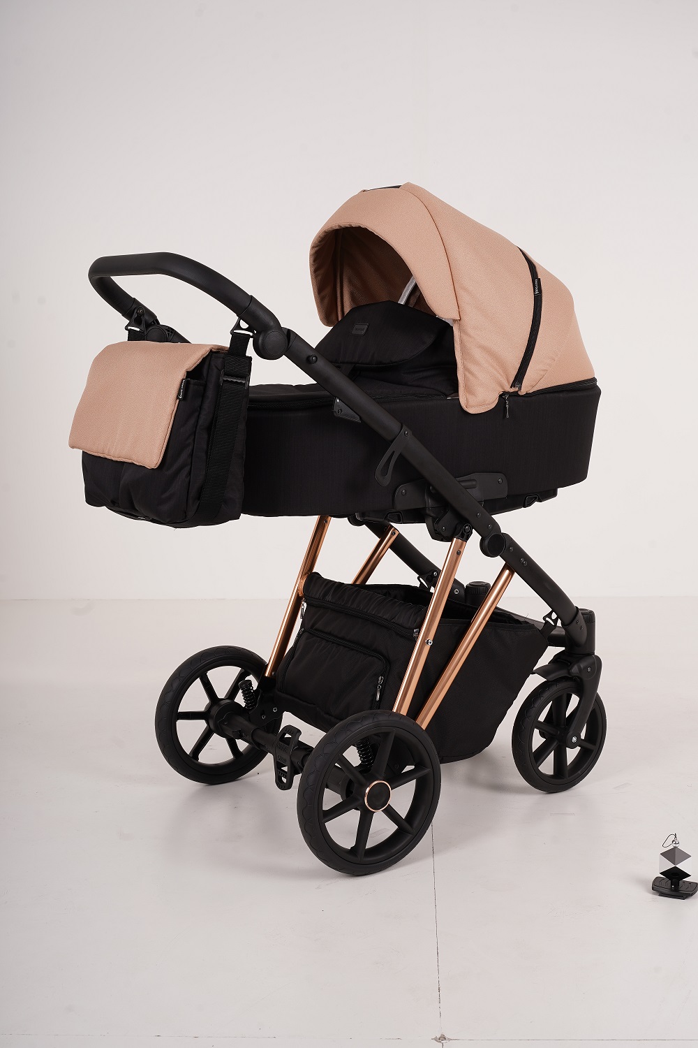 Camarelo Luzon Gold-Apricot 3u1 | Kolica za bebe, bebi oprema Bebbco
