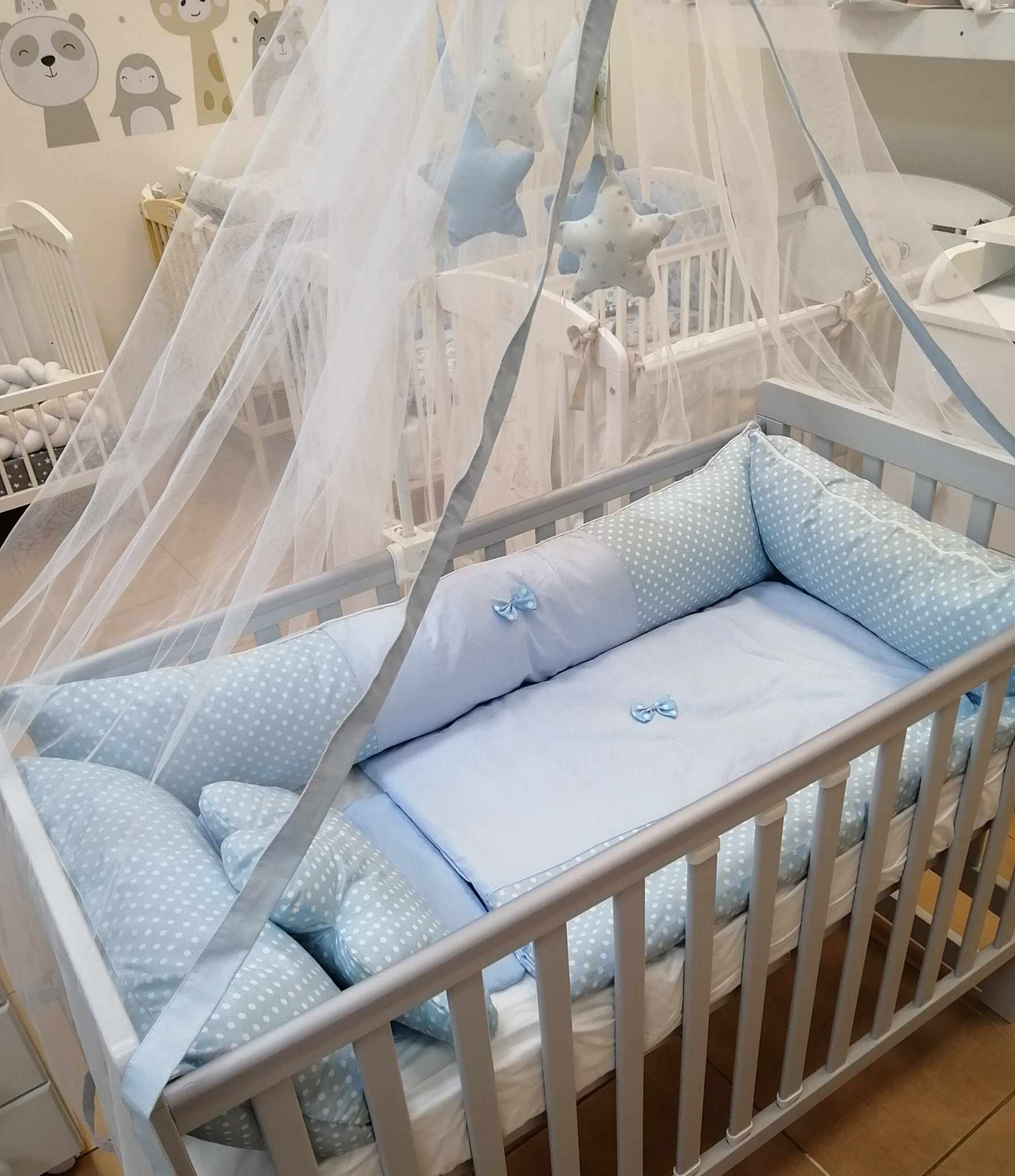 Posteljina za bebe Mašnica | Kolica za bebe, bebi oprema Bebbco