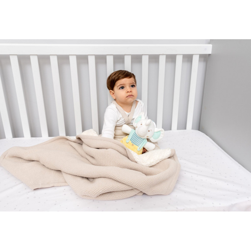 Pleteno dvostrano baby ćebe | Kolica za bebe, bebi oprema Bebbco