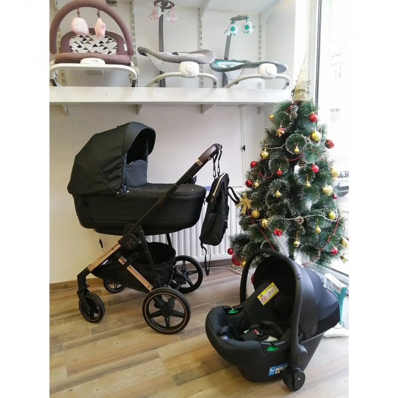 Jungle Motto Lux Black 3u1 | Kolica za bebe, bebi oprema Bebbco