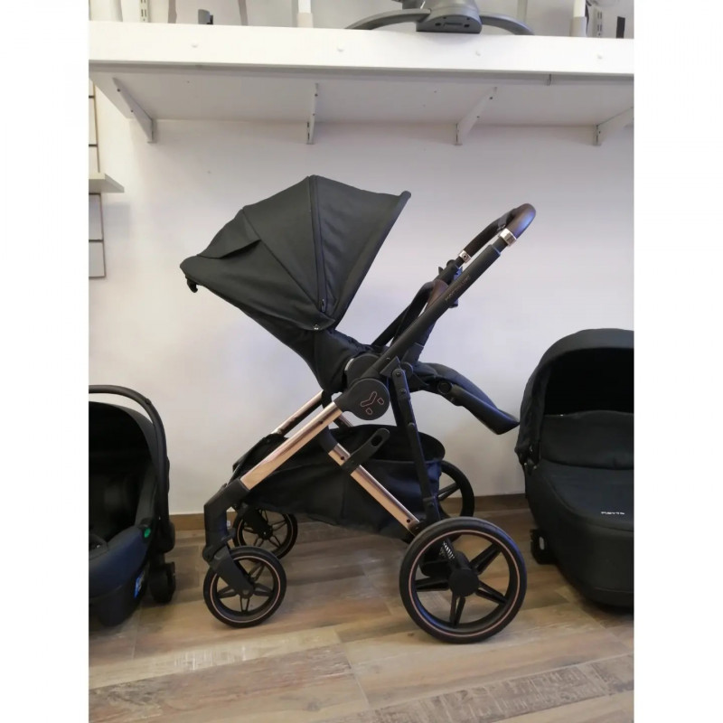 Jungle Motto Lux Black 3u1 | Kolica za bebe, bebi oprema Bebbco
